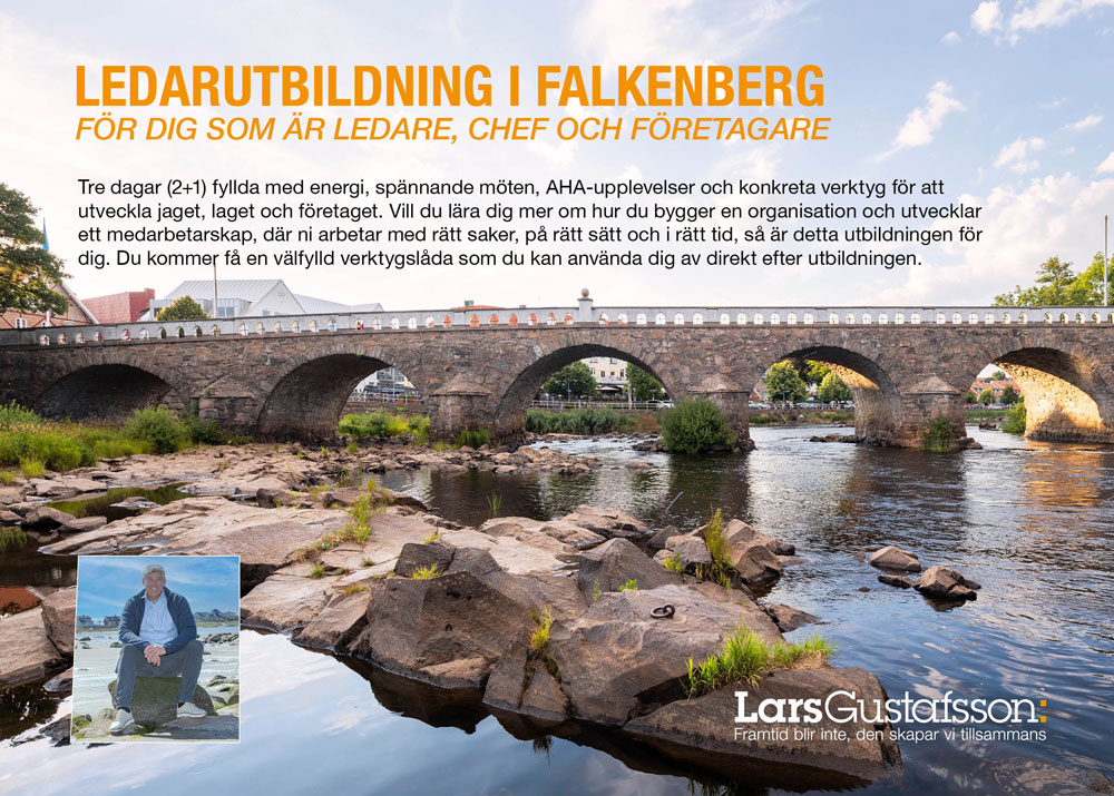 Ledarutbildning i Falkenberg - Lars Gustafsson